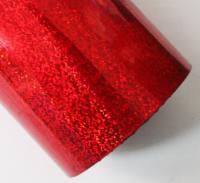 China Self Adhesive Holographic Heat Transfer PVC Vinyl Gift Wrapping Paper Roll 50cm x 10m for sale