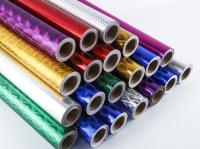 China Hologram Laser Lamination Plastic Gift Wrapping Paper 80cm Width Custom Color for sale