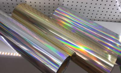 China BOPP Holographic Gift Wrapping Paper 12-50 Micron 1550mm Width for Decorative Lamination for sale