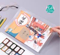 China 10 Sheets 50x36cm Waterproof Self Adhesive PVC Book Cover for School Office for sale