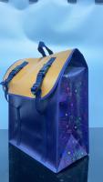 China Glossy Laminated 140gsm Non Woven Backpack for Students Custom Size for sale
