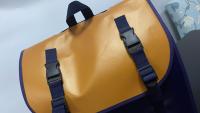 China Glossy Laminated 140gsm Non Woven Backpack for Students Custom Size for sale