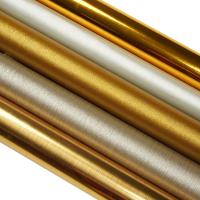 China Metallic Gold Waterproof PVC Wallpaper Sticker 60cm x 2m Self Adhesive Peel and Stick for sale