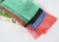 China Colorful HDPE Drawstring Trash Garbage Bags In Rolls for sale