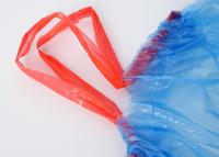 China Colorful HDPE Drawstring Trash Garbage Bags In Rolls for sale