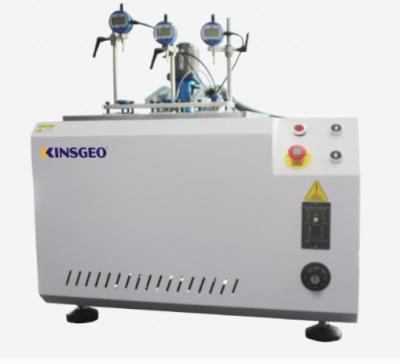 China Thermal Deformation Vicat Softening Point Tester HDT Vicat Testing Machine with PLC Control and 3 Sample Holders for sale