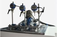 China Thermal Deformation Vicat Softening Point Tester HDT Vicat Testing Machine with PLC Control and 3 Sample Holders for sale