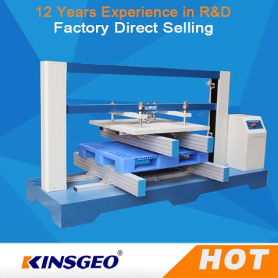 China 300kg Box Compression Testing Machine with 1000/2000/5000kg Capacity Options and 1/250,000 Resolution for Packaging Strength Analysis for sale