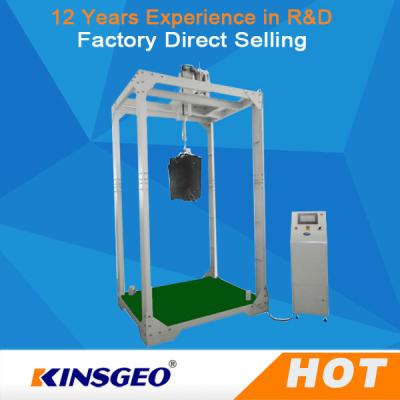 China Luggage Oscillating Impact Testing Machine with 4-inch Stroke and 390kg Weight for Suitcase Handle Durability Testing for sale