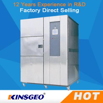 China 380V 50Hz Thermal Shock Test Chamber Cold Hot Impact Testing Machine for Electronic Components for sale