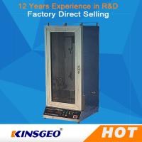 China KJ-C005 Automatic Electric Fabric Testing Equipment AC220V 50Hz Vertical Combustion Tester for sale