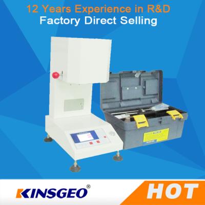 China AC220V 50HZ Electronic Melt Flow Index Tester KJ-3092B with 0-450℃ Range and 0.2℃ Accuracy for sale