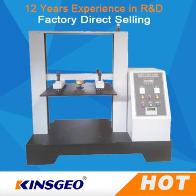 China 5T Computer Container Carton Compression Testing Equipment 1000mm Test Space 1/100000 Resolution for sale
