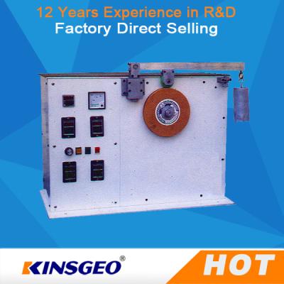 China 220V 50-60Hz Wear Testing Machine with 10kg 20kg 30kg 50kg Load Capacity for Luggage Wheel Abrasion Testing for sale