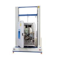 China 650mm Stroke Universal Testing Machine with Temperature Humidity Chamber 5-5000kg Capacity for sale