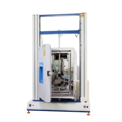 China 650mm Stroke Universal Testing Machine with Temperature Humidity Chamber 5-5000kg Capacity for sale