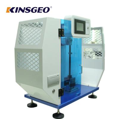 China Electronic Izod Impact Testing Equipment LCD Touch 150° 80kg for Plastic 560x300x840mm for sale