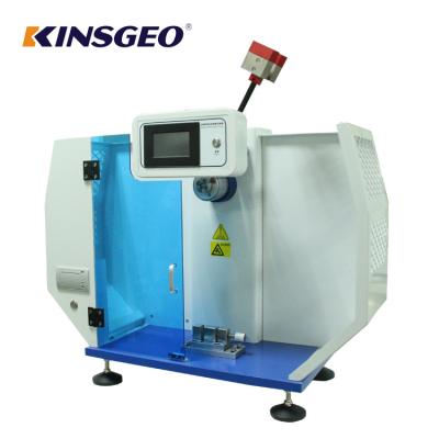 China Digital Izod Impact Tester 1J-22J Plastic Impact Testing Machine 150° Pendulum Angle for sale