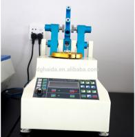 China Low Noise Taber Abrasion Tester 30-75 RPM with 100mm Sample Diameter for Plastic Materials ISO 9352 Compliance for sale