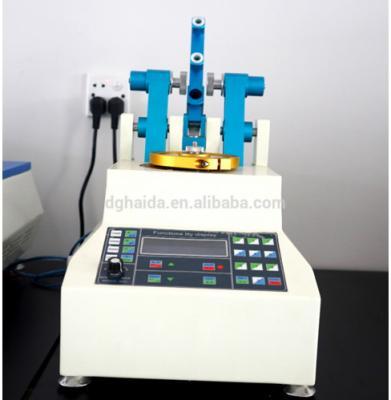 China Low Noise Taber Abrasion Tester 30-75 RPM with 100mm Sample Diameter for Plastic Materials ISO 9352 Compliance for sale