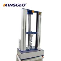 China 2 Pole Panasonic Servo Motor Leather Universal Testing Machine 0.1-500mm/min 20KN for sale
