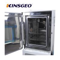 China SUS 304 Stainless Steel High Low Temperature Test Chamber -20℃ to 100℃ Range 100L Capacity with Air Cooled Condenser for sale