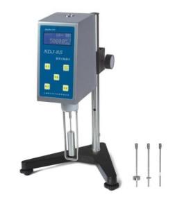 China Digital Rotational Viscometer 0.3-100 RPM with Program Control and Optional RTD Temperature Probe DVP-94y for sale