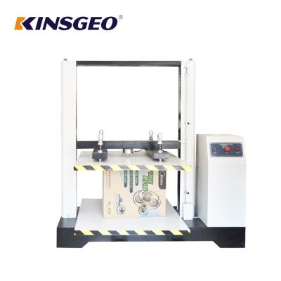 China 500kg Single Phase 200-240V Automatic Box Compression Strength Tester with 2000-5000kgf Capacity and KJ-2006 Display for sale