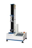 China 2KN Universal Testing Machine Single Column for Leather & Textiles - 650mm Stroke, 50-400mm/min Speed for sale