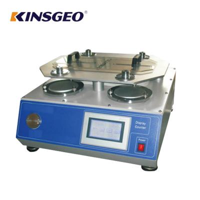 China KJ-C001 Martindale Abrasion Testing Machine with 4-Station Capacity and 47.5±2.5 r/min Speed for Fabric Quality Control for sale
