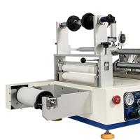 China Economic Electric Small Hot Melt Lab Adhesive Tape Coating Machine 280mm 4.5m/min for sale