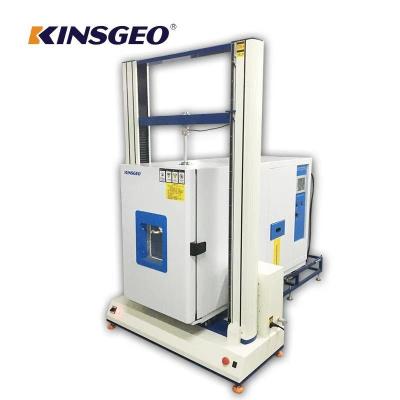 China High Low Temperature Tensile Strength Testing Machine 220V 50Hz -40~150℃ 1200x600x1500mm for sale