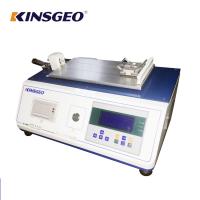 China 63×63mm ASTM D1894 COF Tester with 5N Force Range for Plastic Film Friction Testing for sale