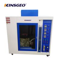 China AC 220V Vertical Horizontal Flammability Test Equipment with 0.5m³ Chamber and UL94/GMT2408 Compliance for sale