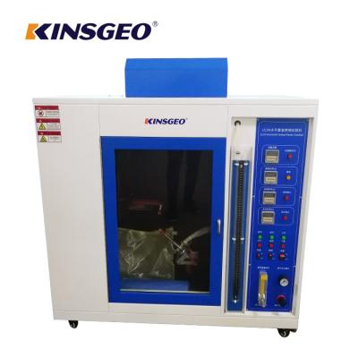 China AC 220V Vertical Horizontal Flammability Test Equipment with 0.5m³ Chamber and UL94/GMT2408 Compliance for sale