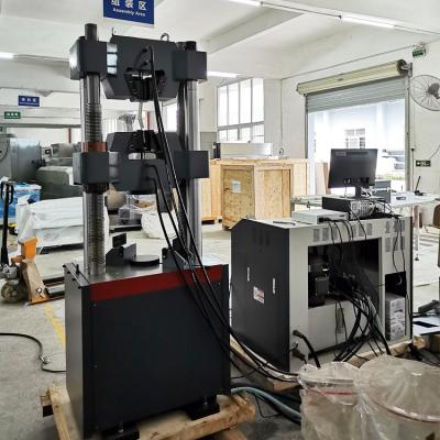 China KJ-600D Steel Rebar Universal Tensile Testing Machine with 600KN Capacity and 700mm Test Space for sale