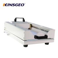 China Manual Rubber Testing Machine 24mm 25mm Sampling Width Tensile Cutter 300mm for sale