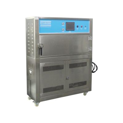 China UV Testing Machine 1600Hours Lamp Life Touch Screen Controller 90%RH Humidity Range for sale