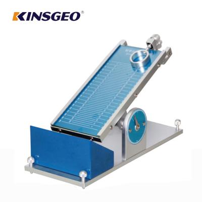 China KINSGEO Tape Tack Ball Peel Adhesion Tester GB4852 30° Rolling Ball Initial Adhesion Testing Equipment for sale