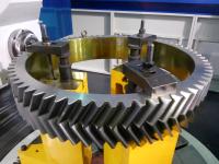 China Custom Rolling Mill Herringbone Gears 56 Teeth 230-260 HB Hardness Without Central Gap for sale