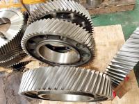 China Custom Helical Gear Module 8 with 52 Teeth, ISO 6-7 Grade Accuracy and 58-62 HRC Hardness for sale