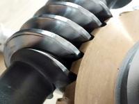 China Custom Worm Shaft and Worm Gear Set with 58-62 HRC Hardness and ISO 6 Grade Accuracy for 90° Shaft Transmission for sale