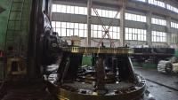 China 28 Module Casting Steel Girth Gears for Cement Mills and Rotary Dryers - 8m Diameter, 450mm Width for sale
