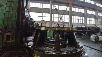 China 28 Module Casting Steel Girth Gears for Cement Mills and Rotary Dryers - 8m Diameter, 450mm Width for sale