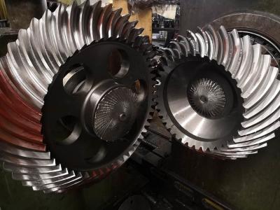 China DP1.8 Gleason Type Spiral Bevel Gears 58-62HRC Hardness 36&48T for Gear Reducers for sale