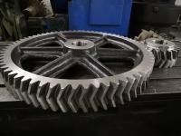 China 11.33 Module Herringbone Gear Set for Punching Machines - 18 & 67 Teeth, 50-55 HRC Hardness for sale