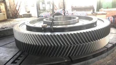 China OEM Forging Steel Double Helical Gear for Vertical Cement Mill - Module 25, 125 Teeth, ISO 8-9 Grade Accuracy for sale