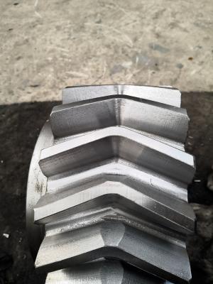 China Precision Herringbone Gears Module 10 with 16 Teeth for Steel Manufacturing Power Transmission for sale