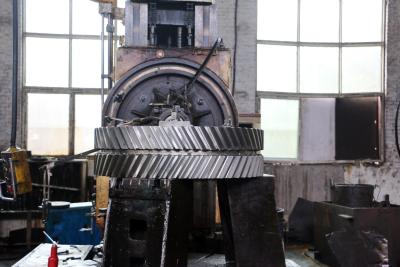 China AISI 4340 Steel Herringbone Gears 5-25 Module with 230-260 HB Hardness for Industrial Applications for sale