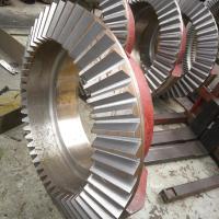 China Custom Straight Bevel Gear Module 14 with 26/60 Teeth for Mining Equipment - ISO 8-9 Grade for sale